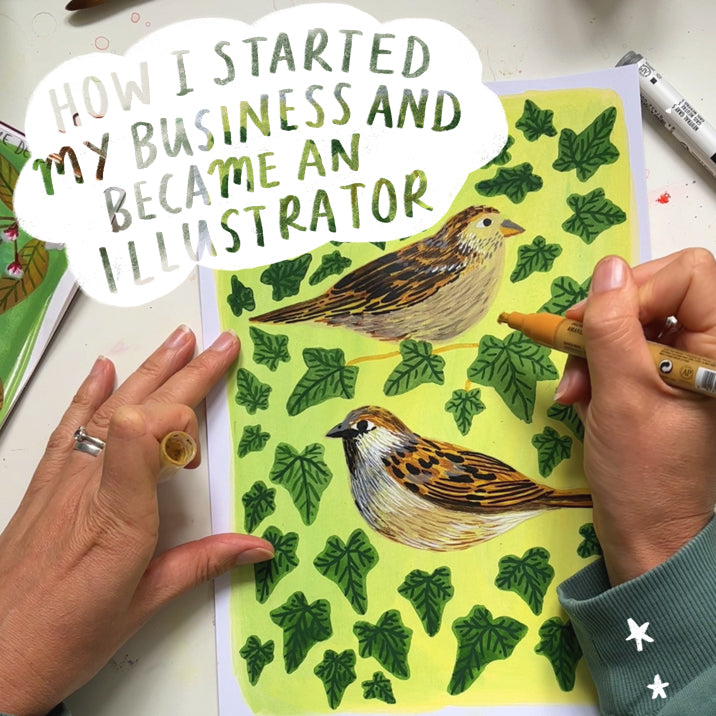 How I started my Business and Became an Illustrator...