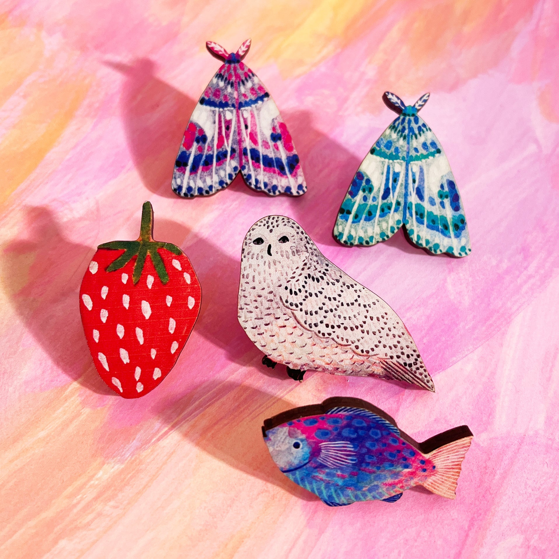 Bonbi Forest Illustrated Nature Inspired Jewellery by Lee Foster-Wilson