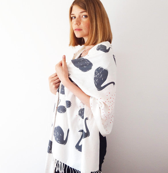 Swan Scarf - 2014