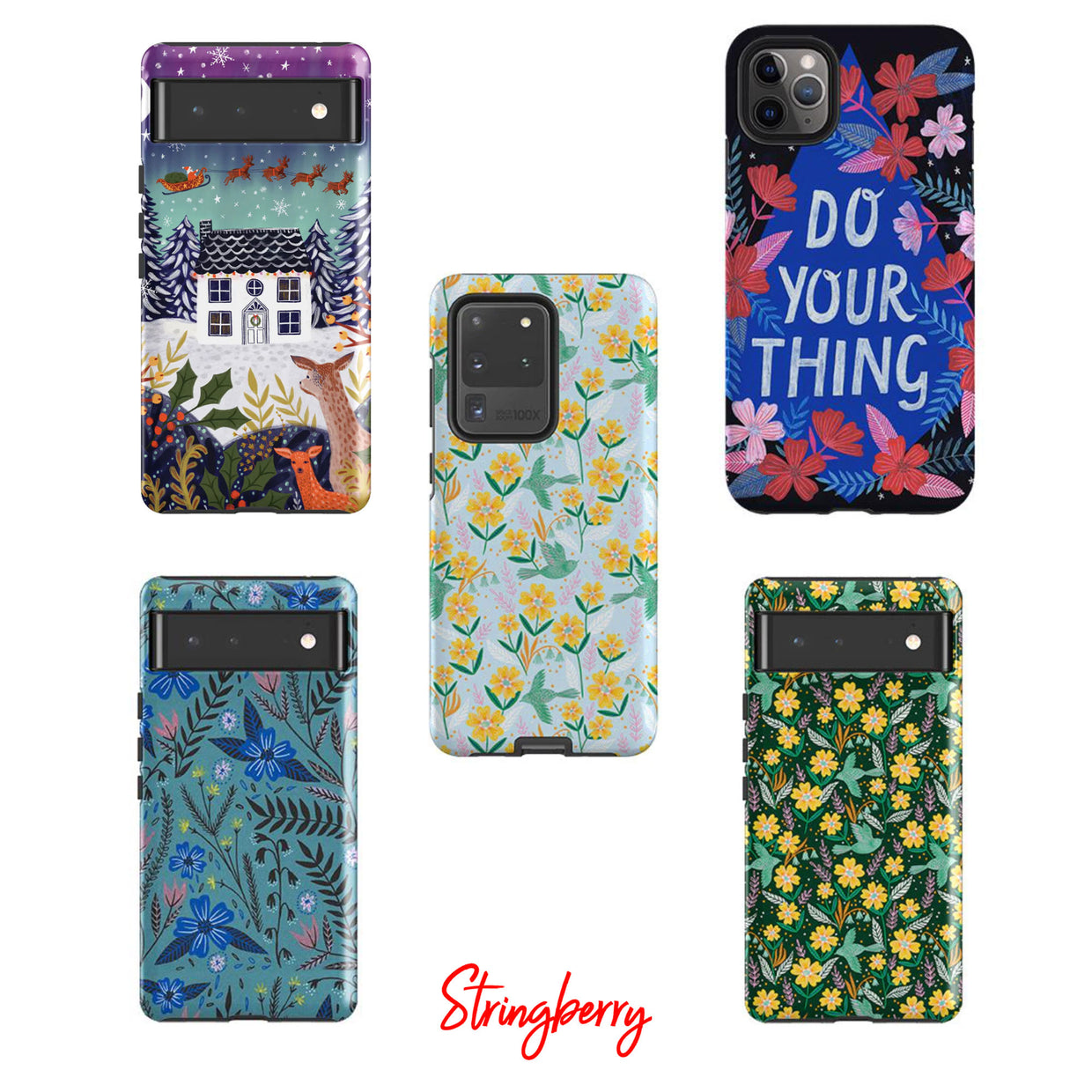 Bonbi Forest X Stringberry Mobile Phone Cases