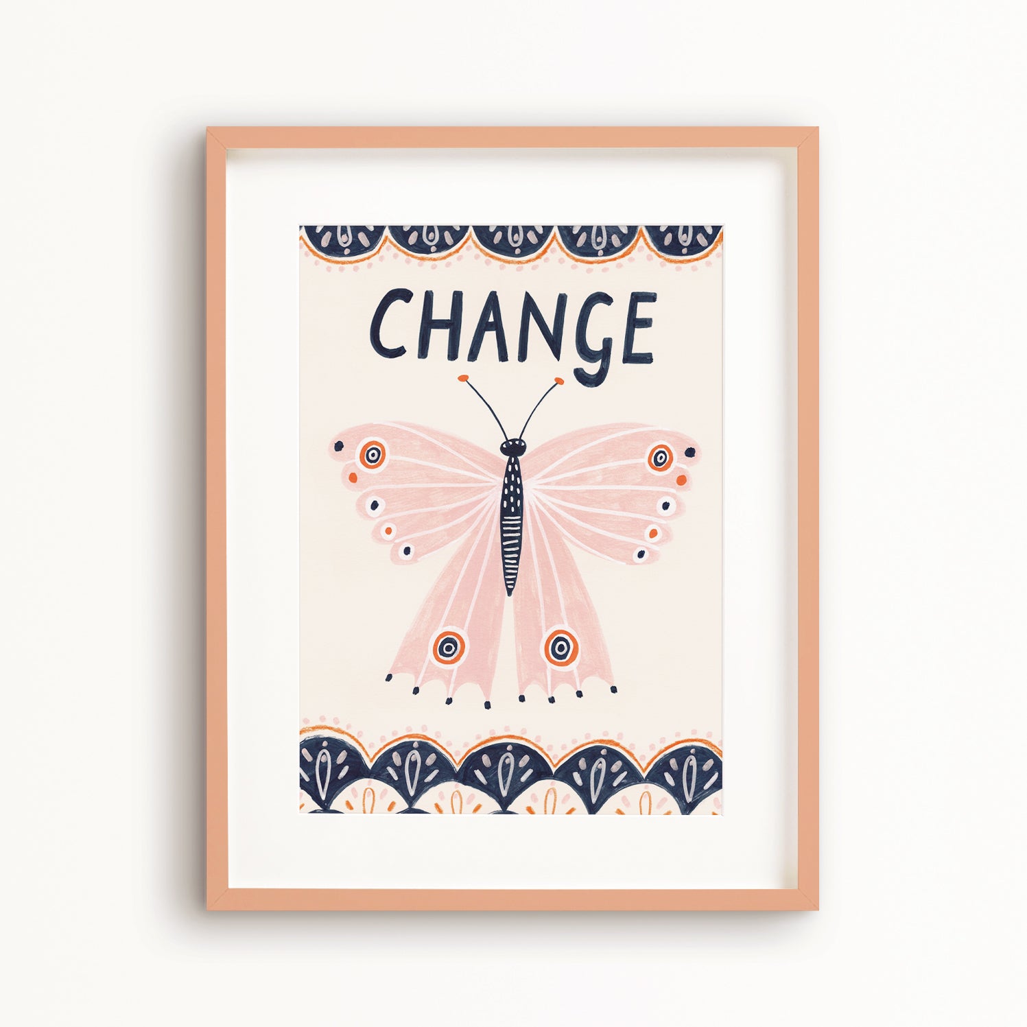 Change Butterfly Art Print