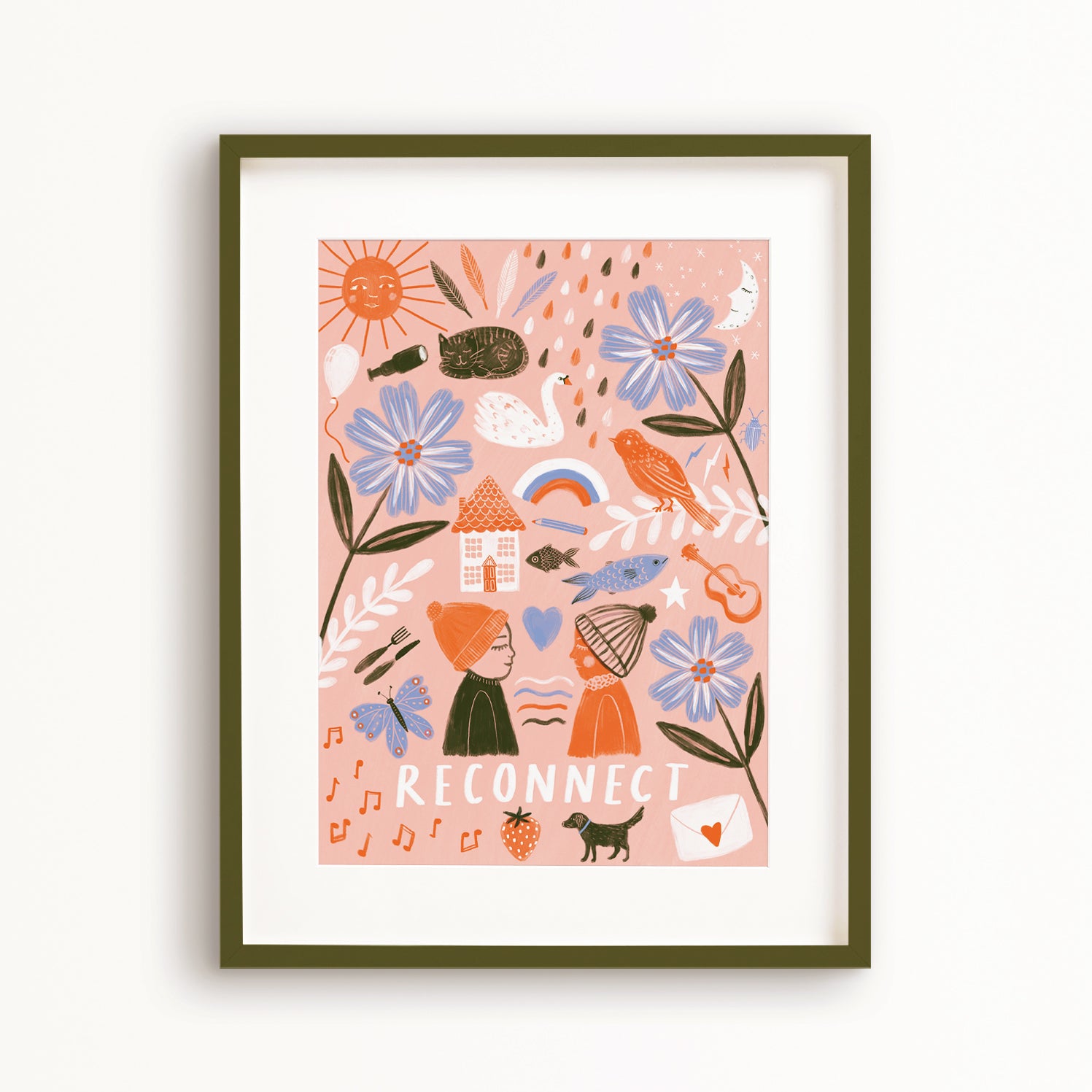 Reconnect Art Print
