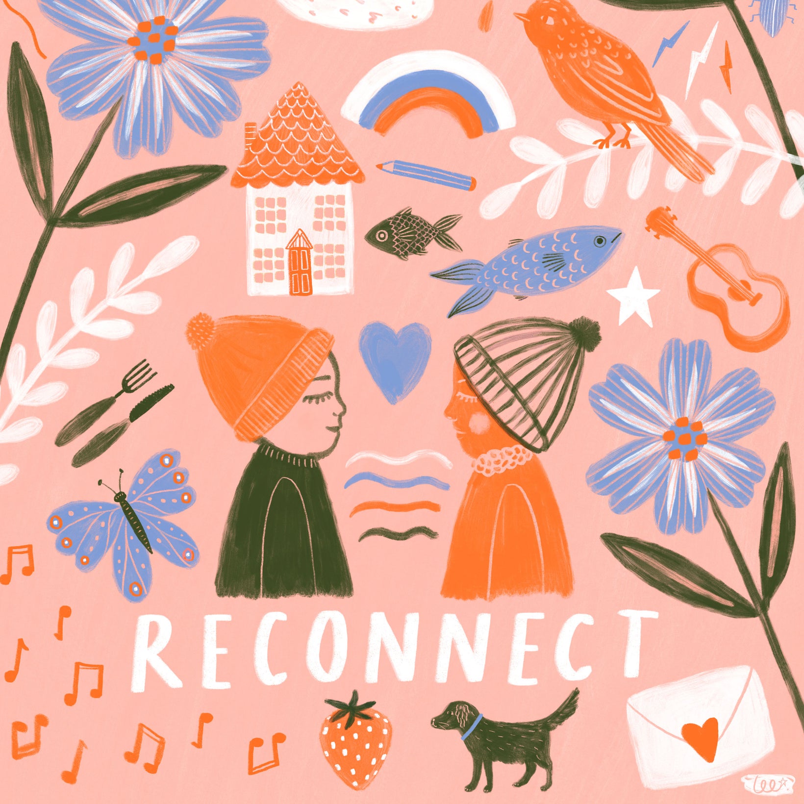 Reconnect Art Print