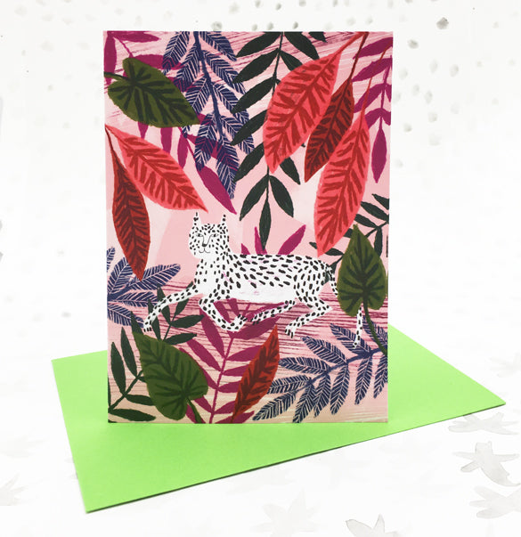 Leopard Card