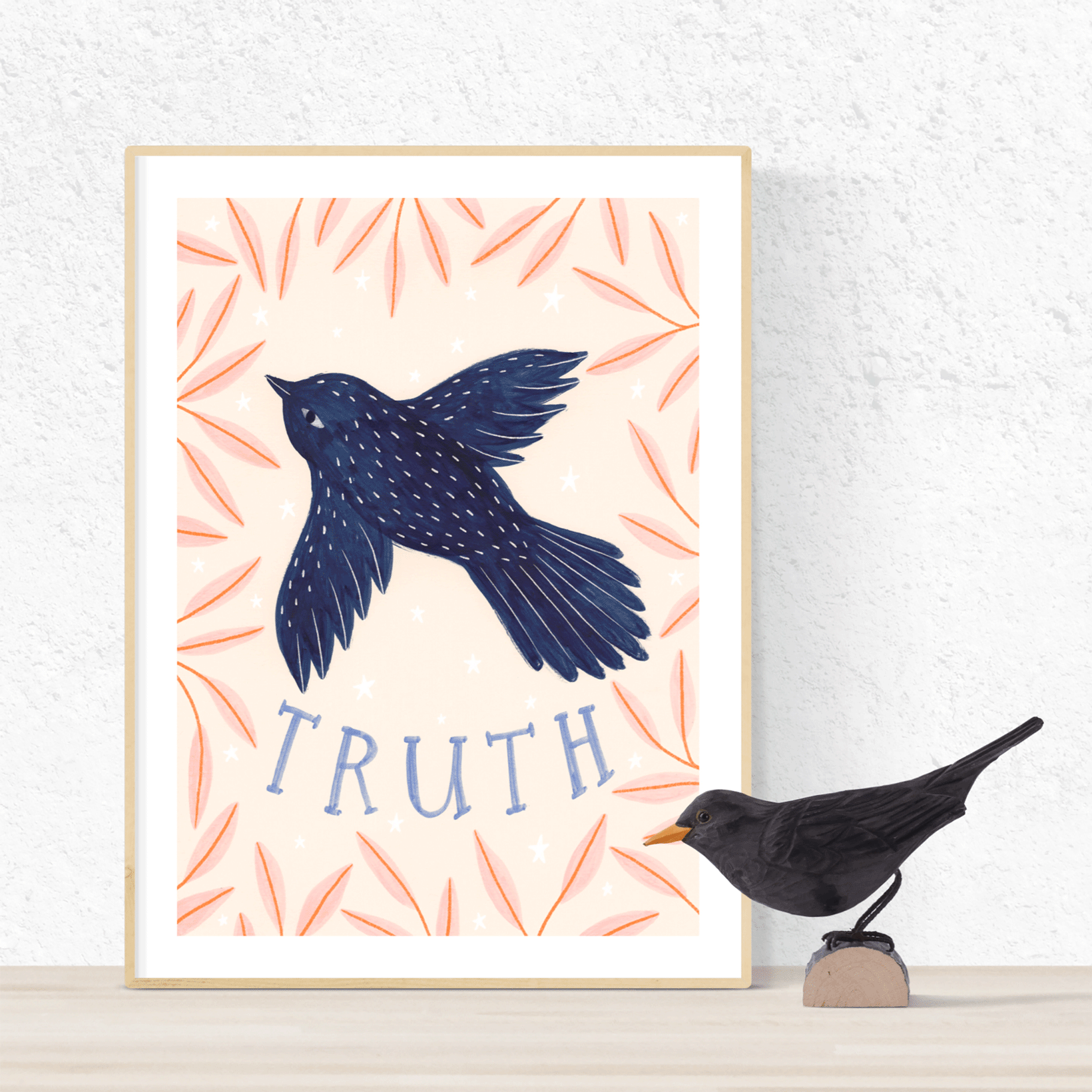 Truth Bird Art Print